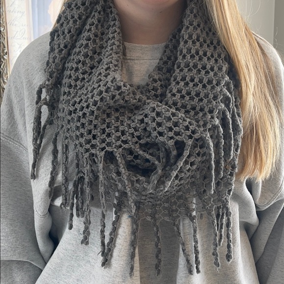 None | Accessories | Gray Infinity Scarf | Poshmark